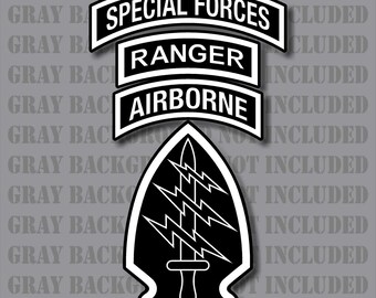 Special Forces Decal | Etsy