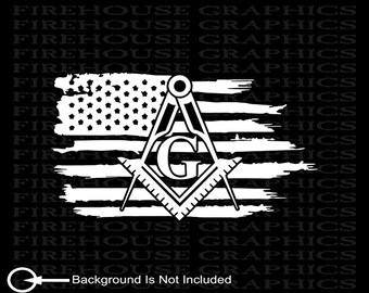 Masonic Flag Sticker - Etsy