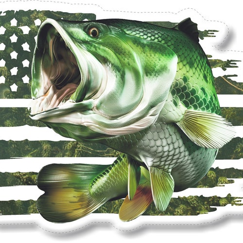 Death Skeleton Bonefish Fishing Decal Sticker Tackle Box - Etsy