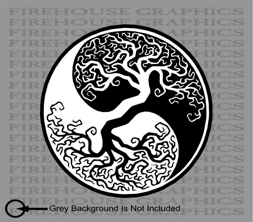 Odin Viking Norse Tree of Life World Tree Yggdrasil Decal Sticker - Etsy