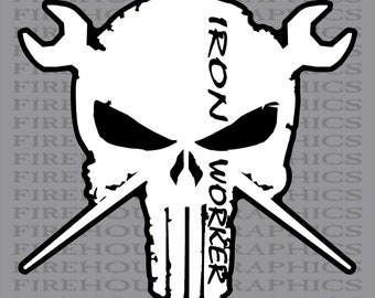 Ironworker Decal - Etsy