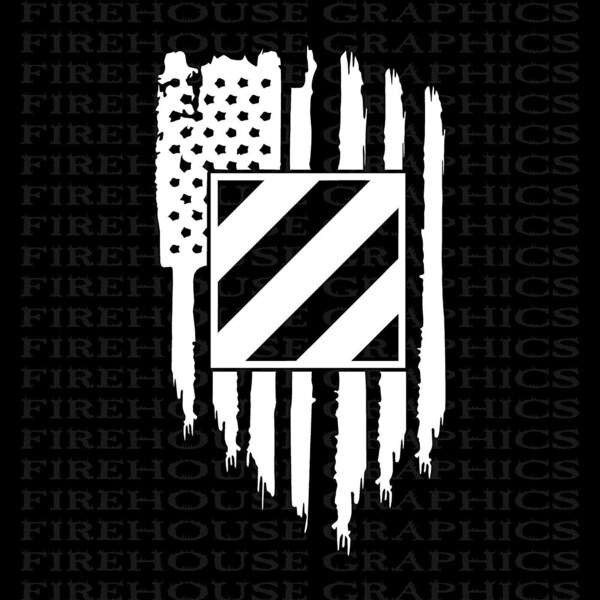 3rd Infantry Division Flag - Etsy