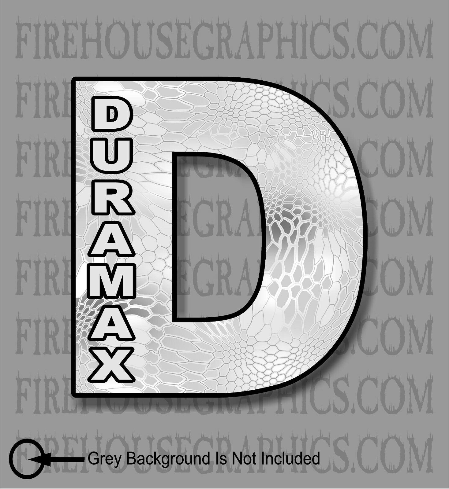 Duramax Chevy Turbo Diesel D White Kryptic Camo Window Sticker - Etsy