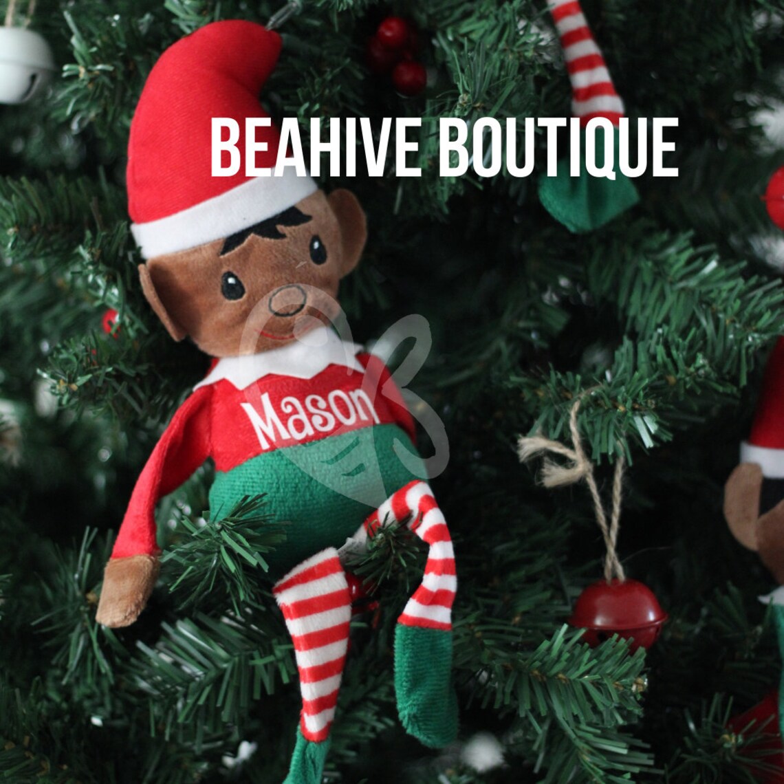 African American Christmas Elf Black Christmas Elf - Etsy