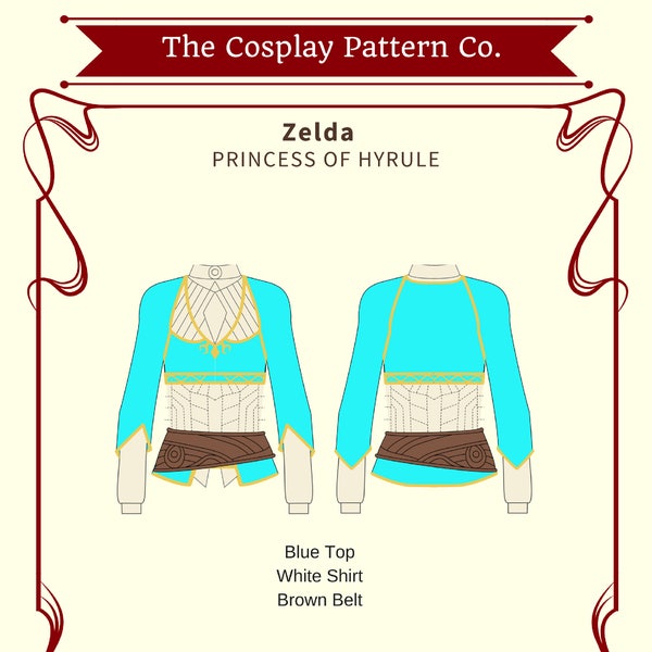 Cosplay Belt Pdf Pattern - Etsy