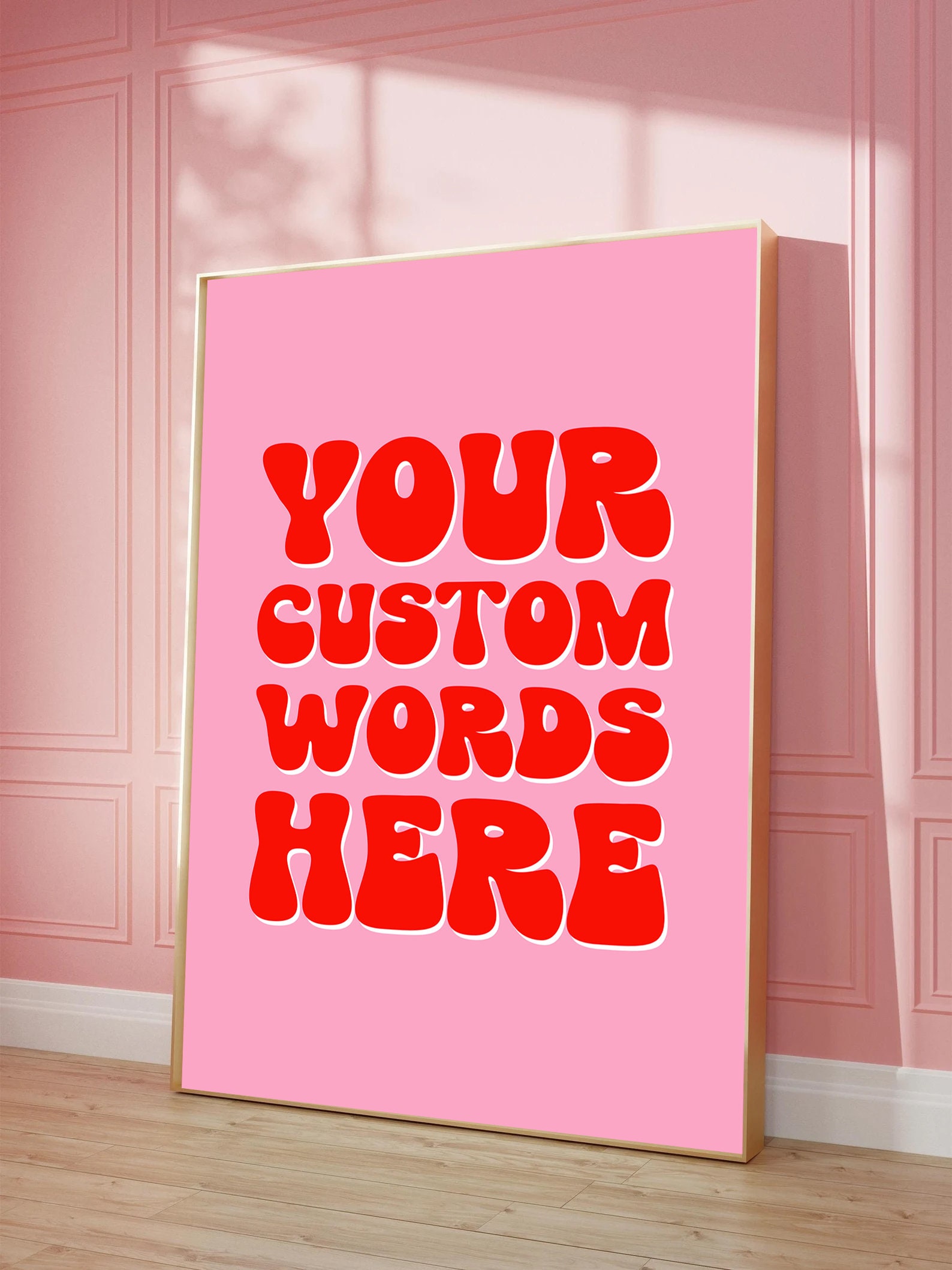 Personalized Custom Quote Print Inspirational Affirmation Wall Art ...