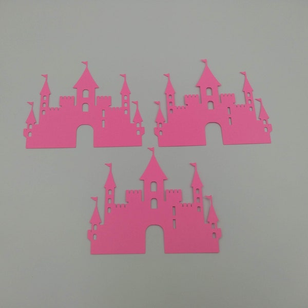 Pink Castle Cut Out - Etsy