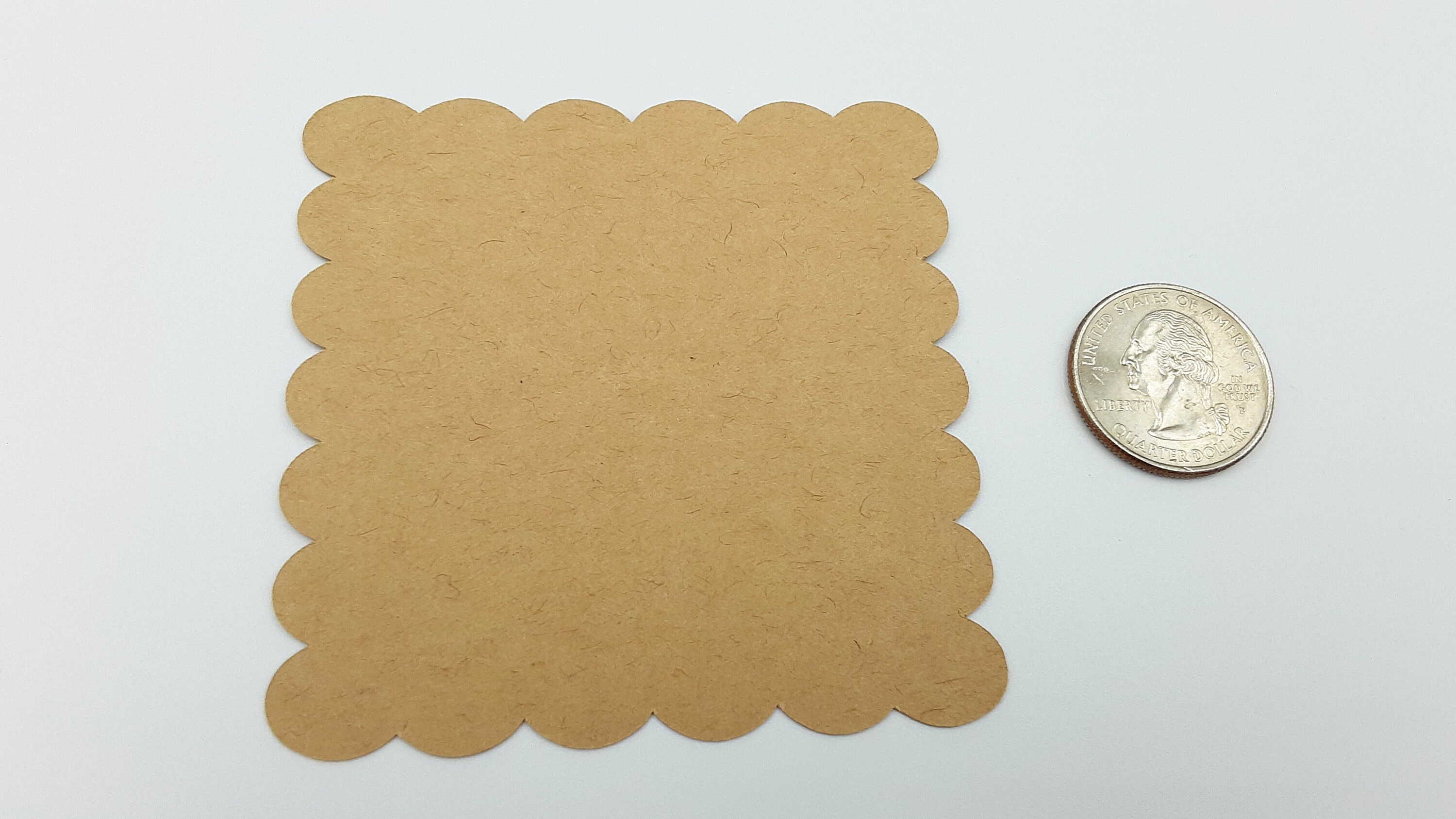 Square Scallop Die Cuts 25 Pieces Die Cuts Square Die Cuts - Etsy Sweden