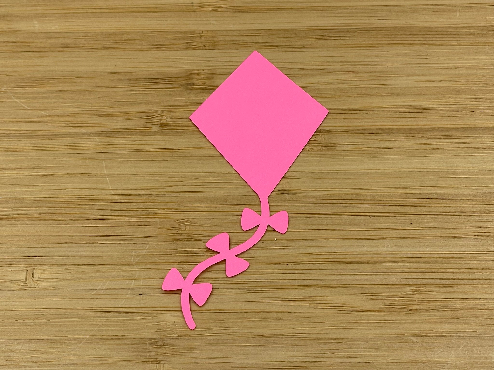 Kite Die Cuts 25 Pieces Kite Cut Outs Spring Cut Outs Etsy