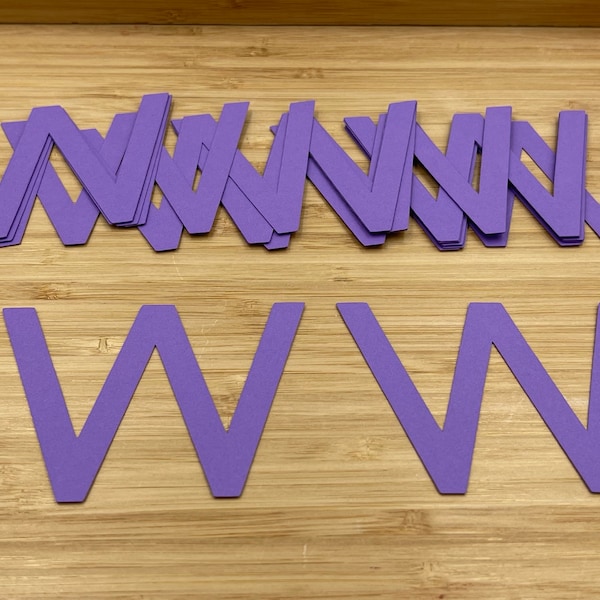 Large Die Cut Letters - Etsy