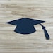 Graduation Cap Die Cuts, 25 Pieces, Graduation Cap Cut Outs, Graduation ...