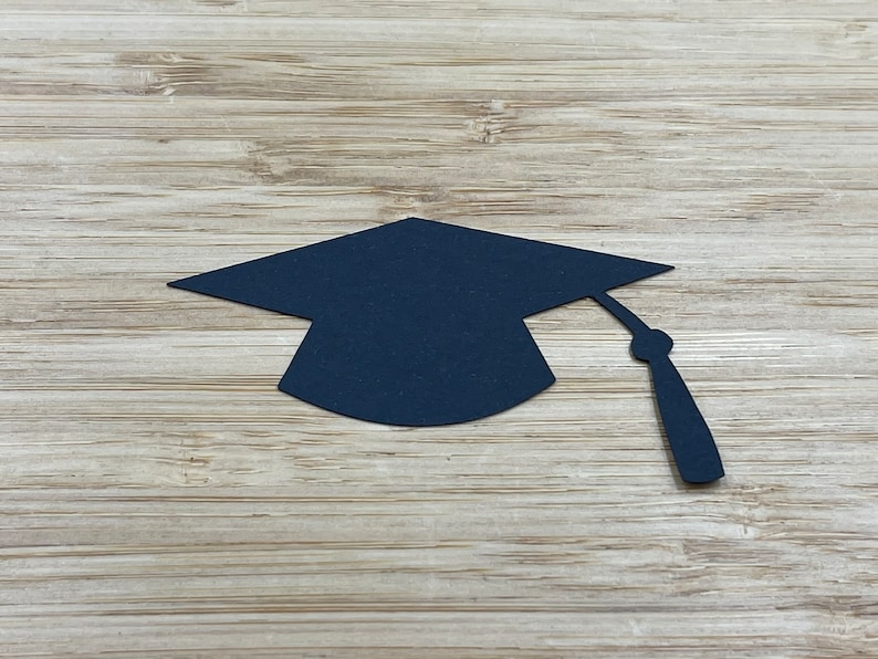 Graduation Cap Die Cuts, 25 Pieces, Graduation Cap Cut Outs, Graduation ...