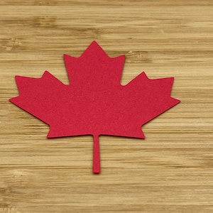 Maple Leaf Die Cuts, 25 Pieces, Maple Leaf Cut Outs, Fall Decor, Autumn ...