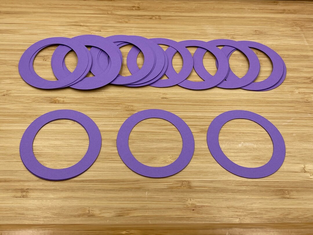 Letter O Die Cuts, 25 Pieces, Letter O Cut Outs, Letter Die Cuts ...