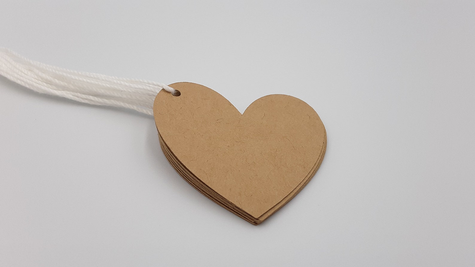 Heart Tags 50 Tags String Included Heart Party Favor Tags - Etsy