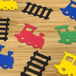 Train Confetti, 150 Pieces, Confetti, Train Themed Party, Train Themed ...