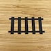 Train Track Die Cuts, 25 Pieces, Train Track Cut Outs, Train Party ...