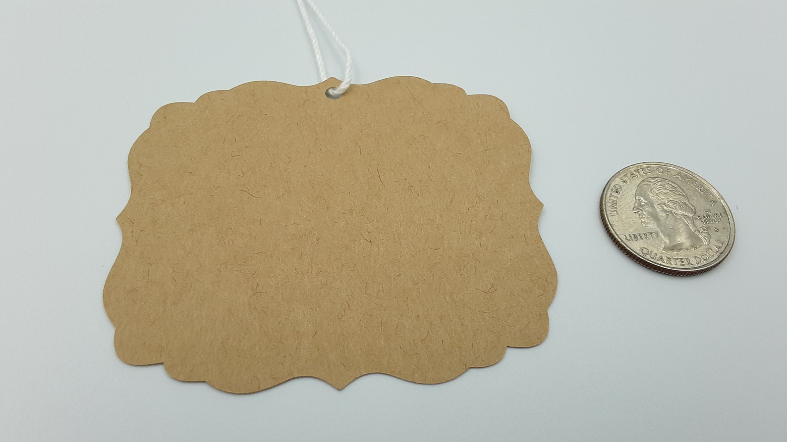 Fancy Tags, 50 Tags, String Included, Kraft Tags, Tags, Wedding Favor ...