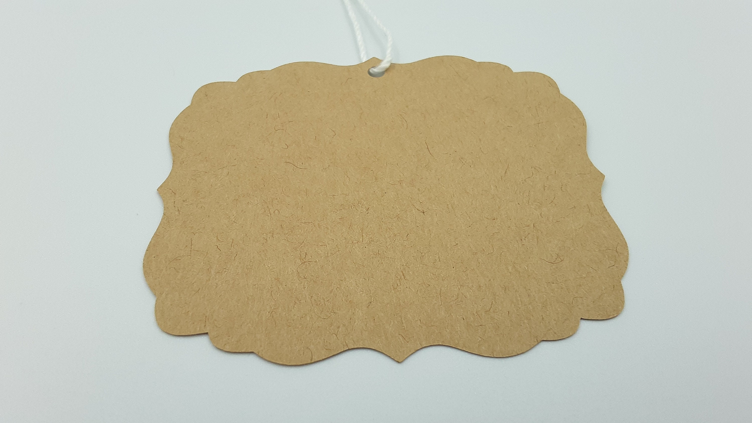 Fancy Tags, 50 Tags, String Included, Kraft Tags, Tags, Wedding Favor ...
