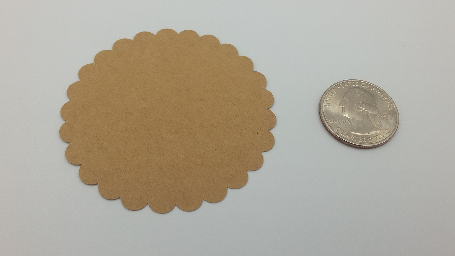 Scallop Circle Die Cuts 25 Pieces Die Cuts Scallop Circle - Etsy