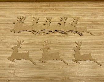 Reindeer Cut Outs - Etsy