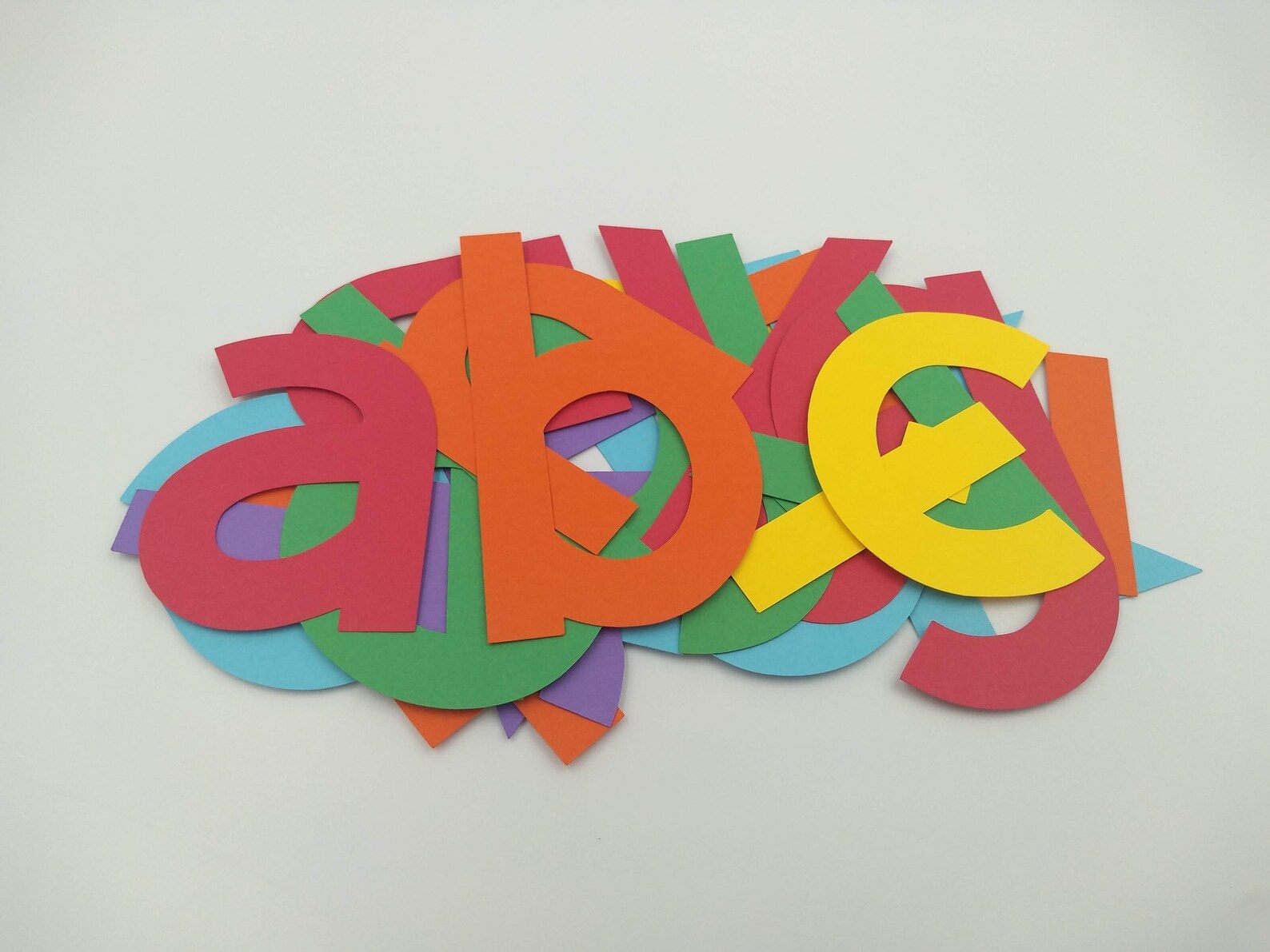 Letter Die Cuts, 26 Count, Lowercase Letters, Letter Cut Outs, Card ...