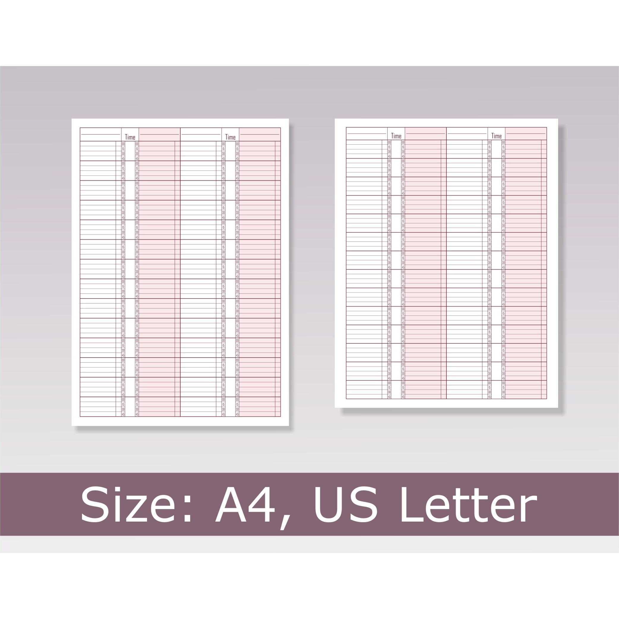 PDF Salon Appointment Book Template Printable Undated Daily Etsy