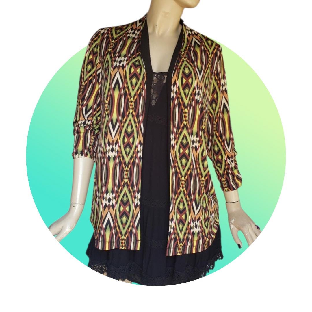 Vintage Duster Blouse ,open Jacket ,kimono ,robe - Etsy