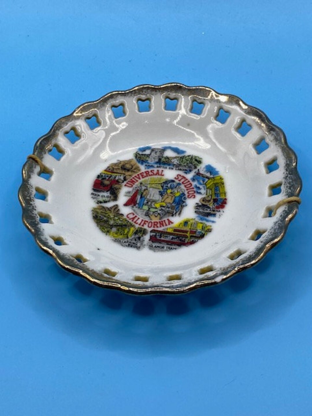 Vintage Universal Studios Souvenir Plate - Etsy