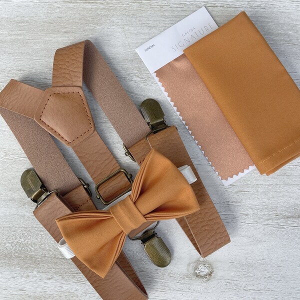 Bow Tie Suspenders - Etsy