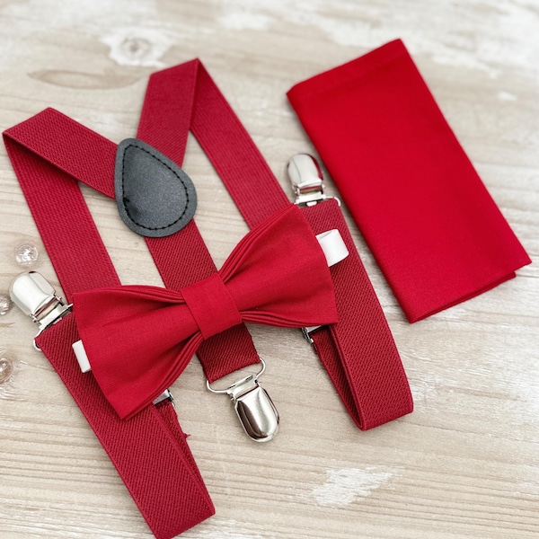 Red Baby Bow Tie - Etsy