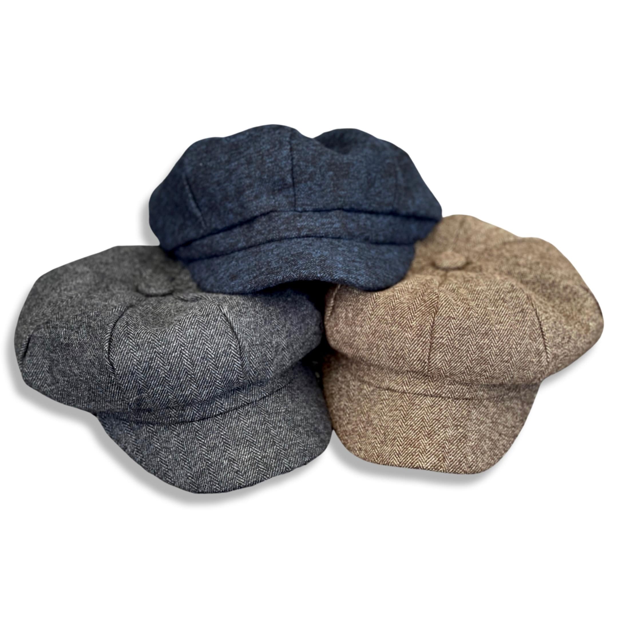 Taupe Brown Newsboy Cap Dad & Son Applejack Hat Kids Baby - Etsy