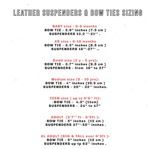 Bellini Bow Tie and Suspenders – All Sizes for Men and Boys, Skinny ...