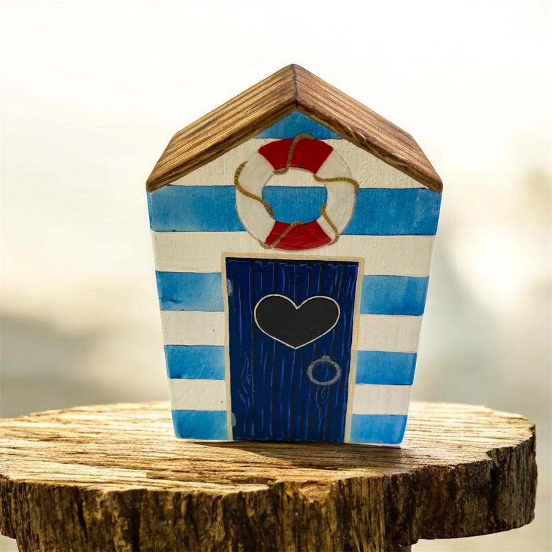 Miniature Beach Hut - Etsy