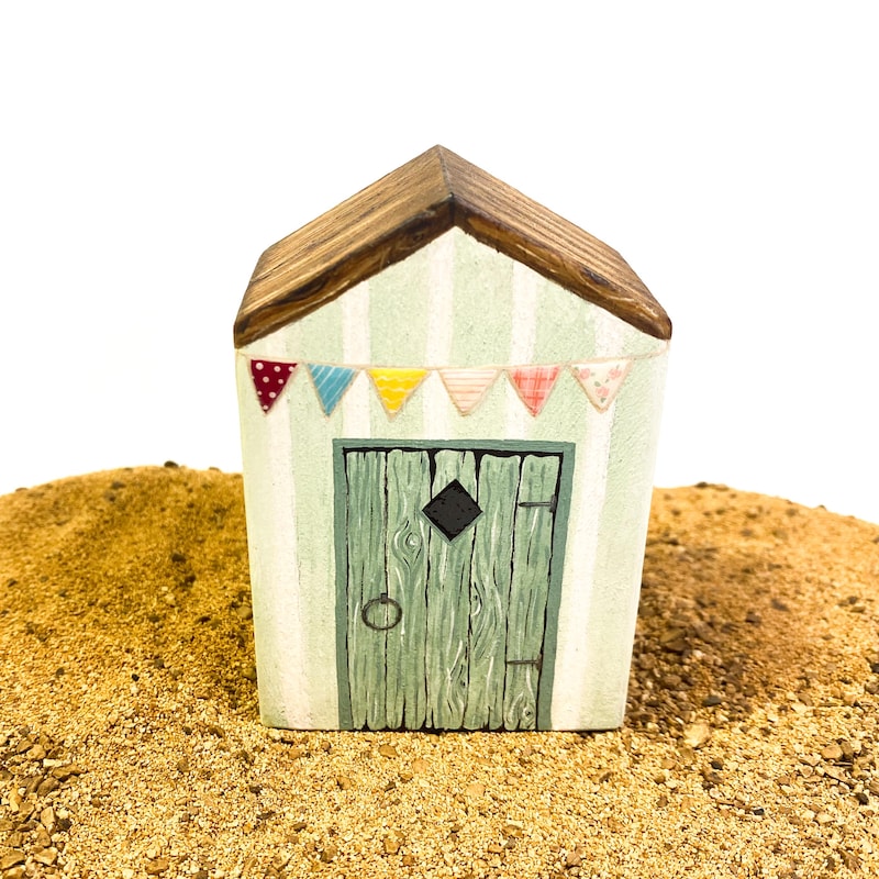 Miniature Beach Hut - Etsy