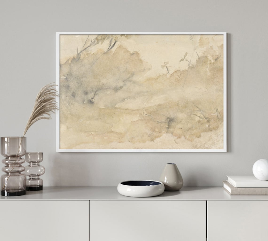 Minimalist Abstract Painting Digital Print Printable Art - Etsy