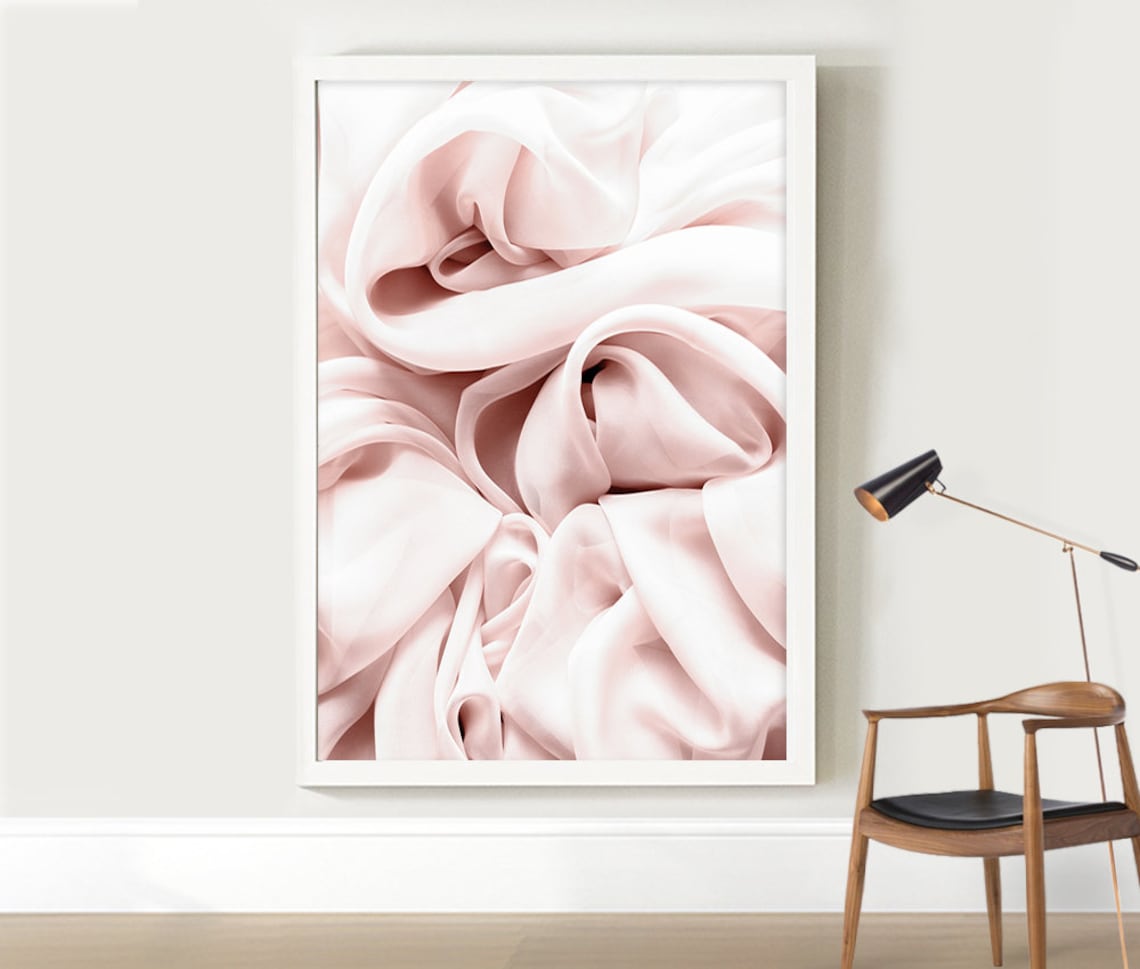 Blush Pink Art Prints Fashion Art Prints Minimalist Prints | Etsy