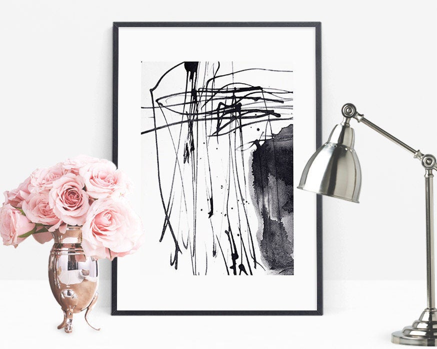 Modern Abstract Art Printable Art Abstract Prints Digital | Etsy