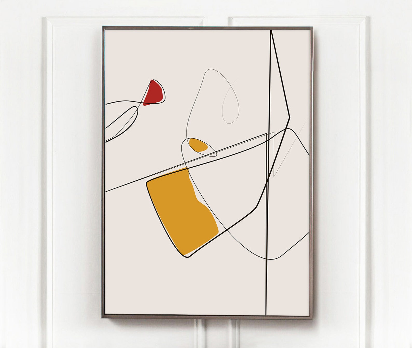 Abstract Art Print Minimal Art Line Art Geometric Art - Etsy