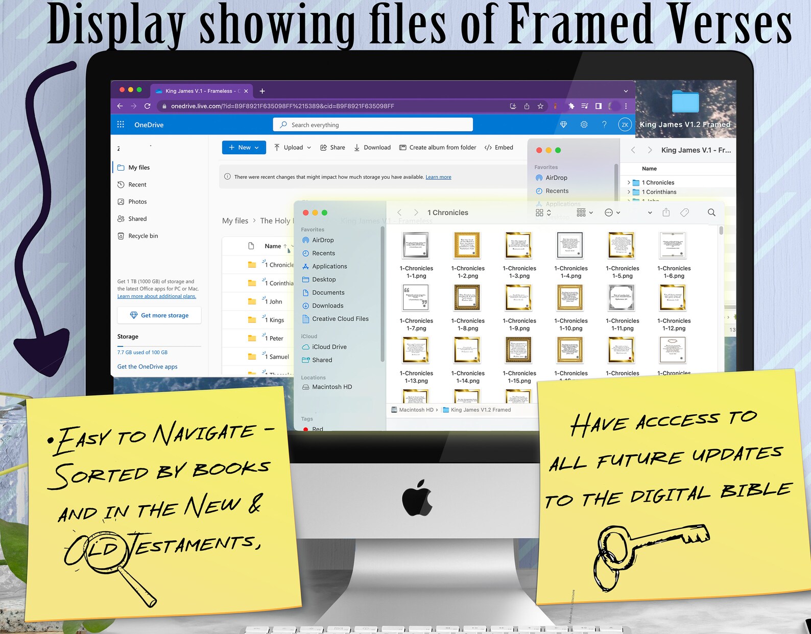 Digital KJV Complete Bible Verses | Presenting + Sharing | 31,102 ...