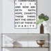 Printable Bible Verse '1 Corinthians 13:13' Wall Art - 5 Different ...