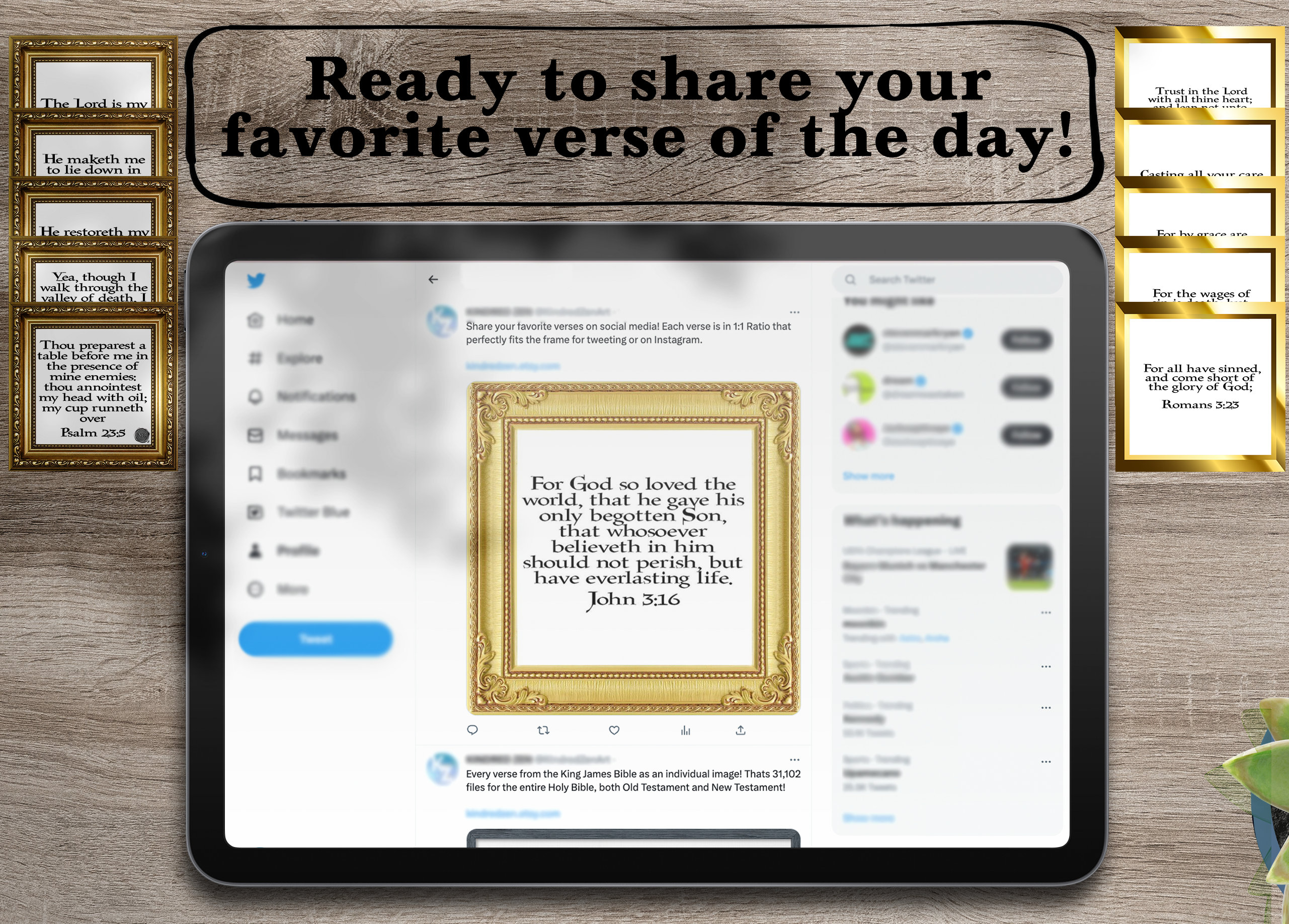 Digital KJV Complete Bible Verses | Presenting + Sharing | 31,102 ...