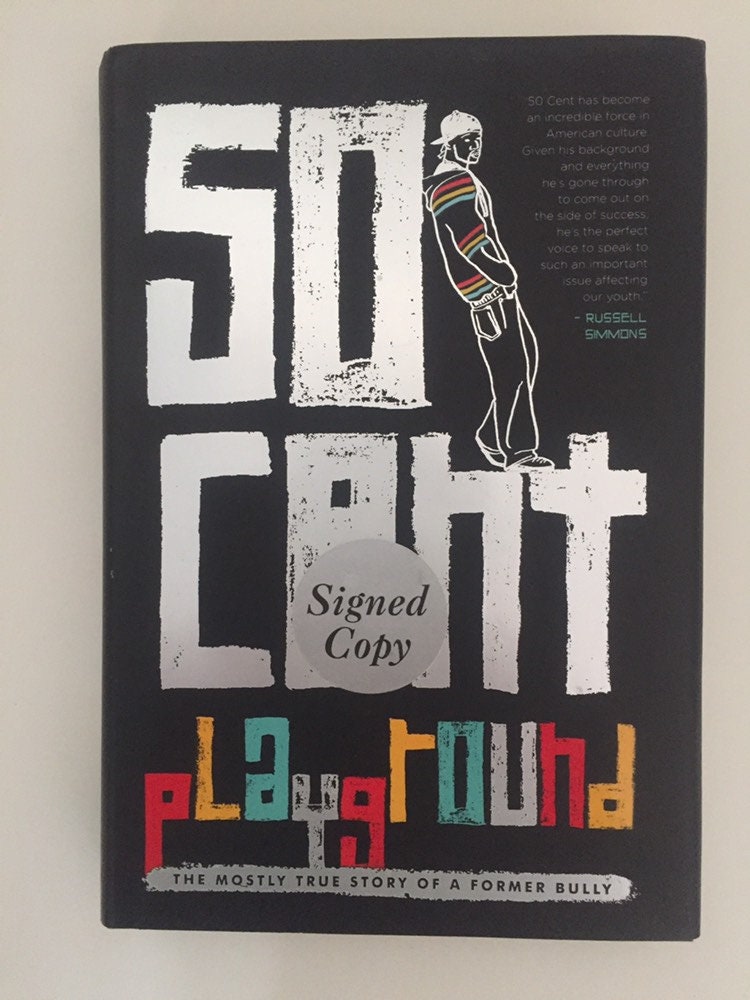 Playground 50 Cent Autograph Book Hand Signed Limited Edition Edition ...