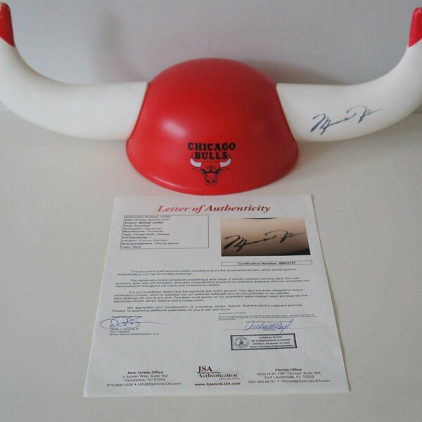Michael Jordan Autograph Authentic - Etsy