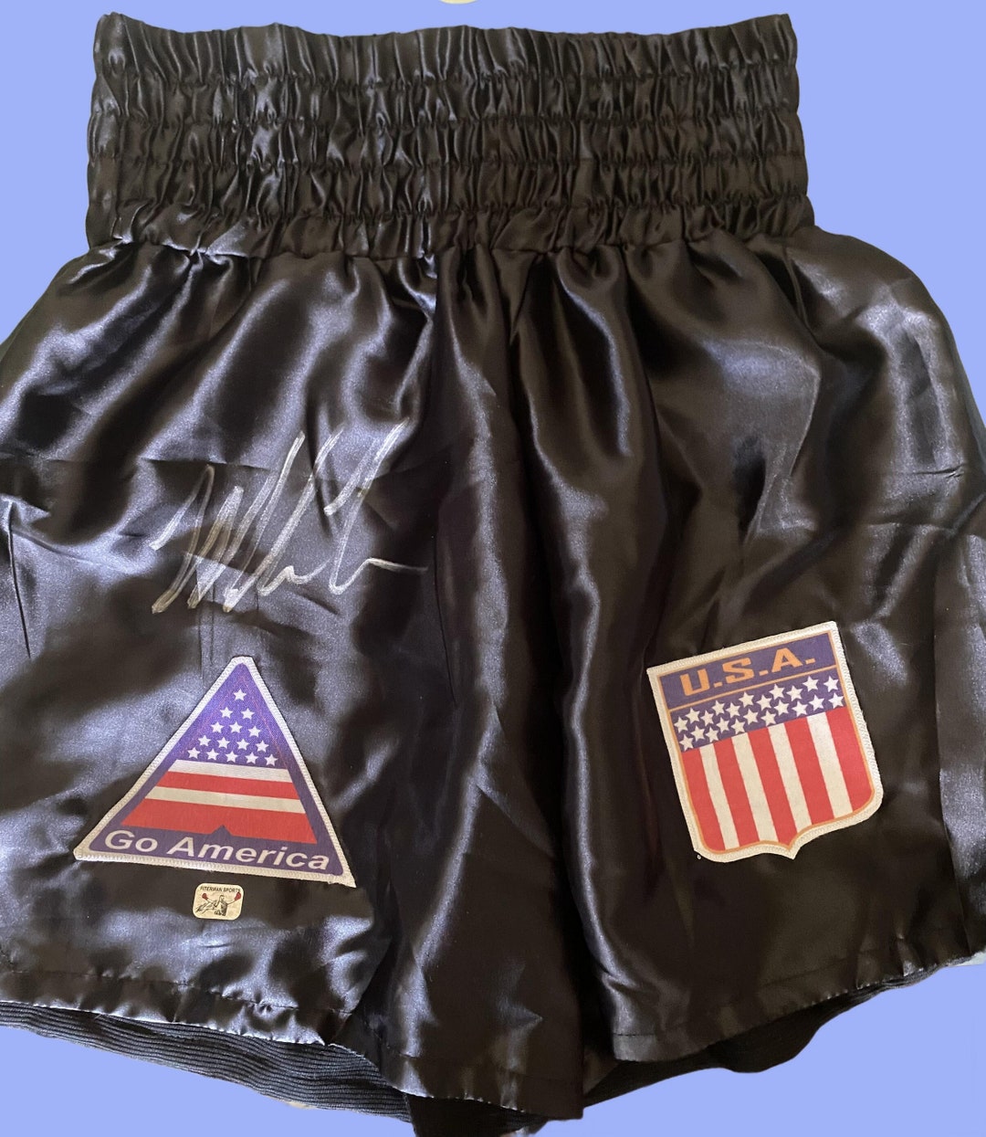 Mike Tyson Autograph Signed Boxing USA Shorts COA Fiterman Sport ...