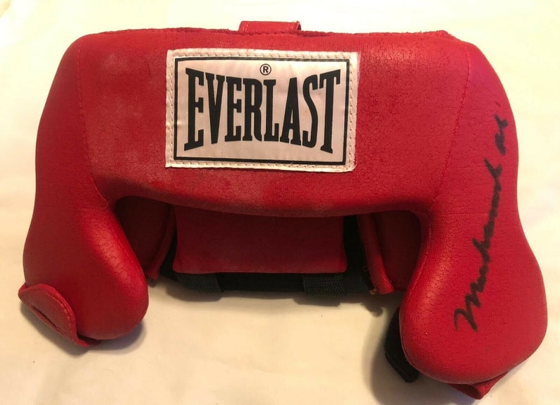 Muhammad Ali Autograph Boxing Everlast Headgear Hand Signed COA ...