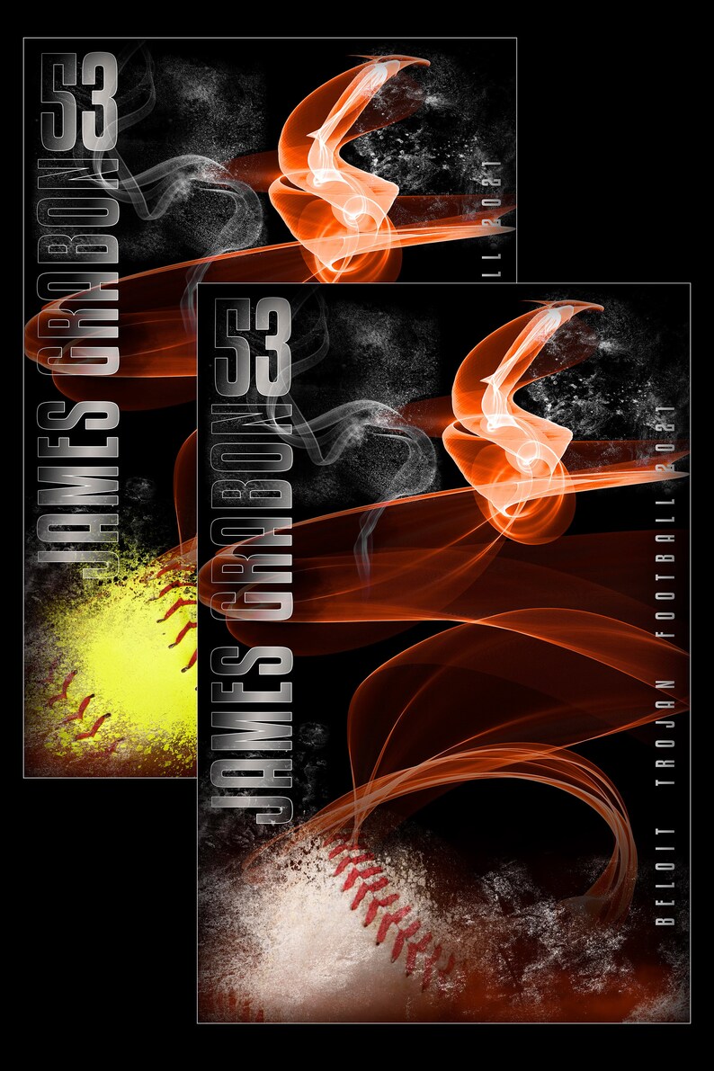 Multi-sports Template-24x36 Inch 300 Dpi-digital Download PSD for ...