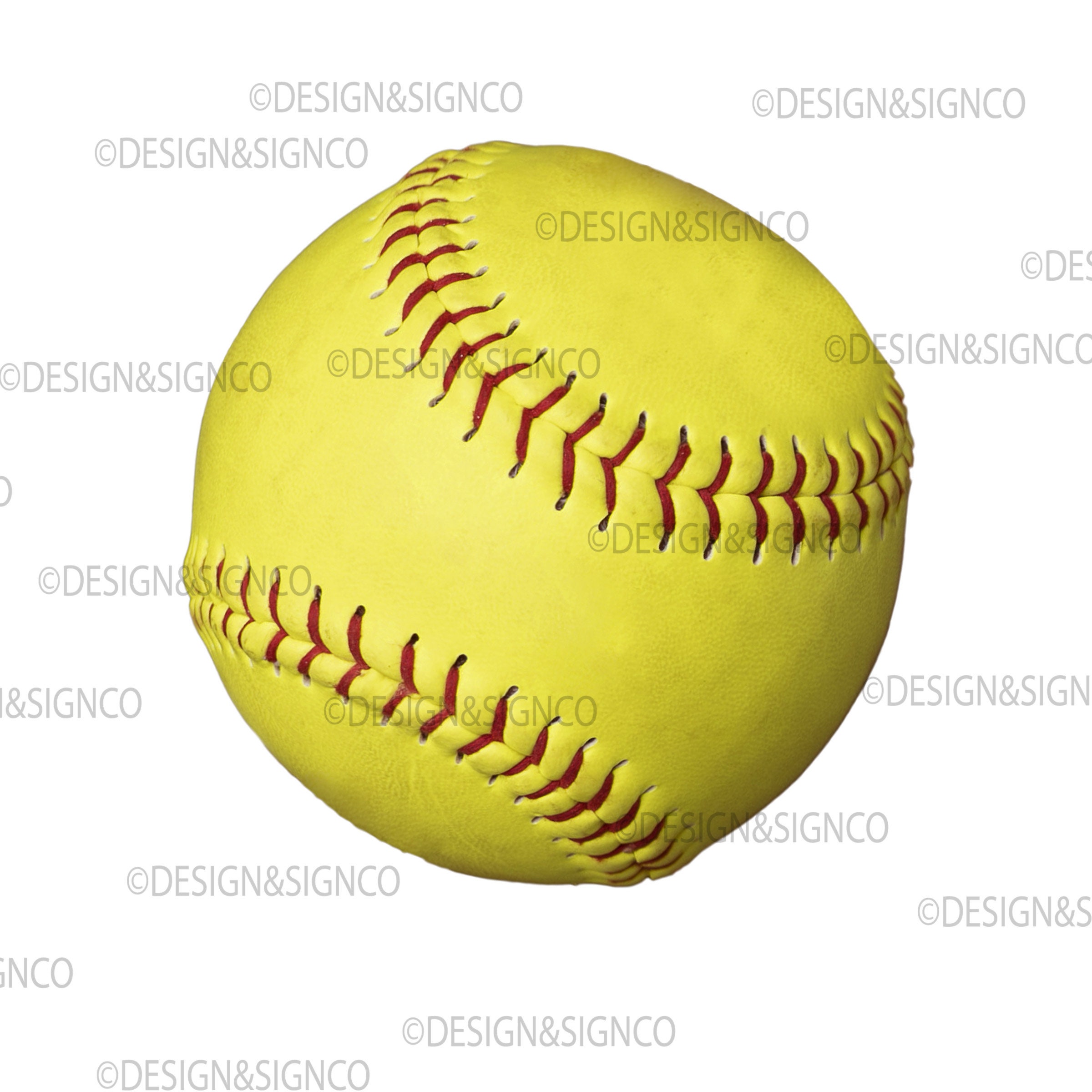 Softball Transparent Background
