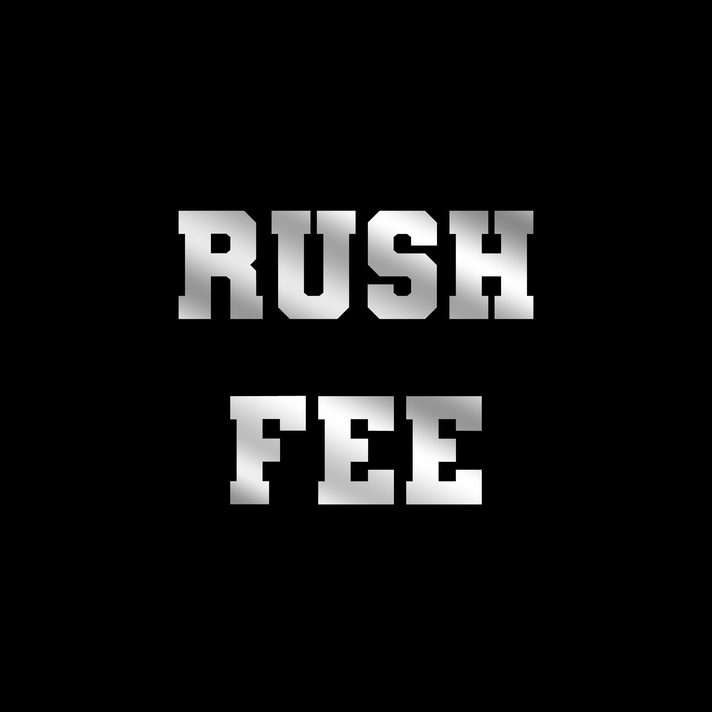 RUSH FEE - Etsy