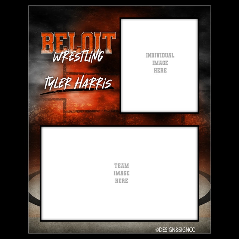 Wrestling Template Bundle- Photoshop Digital Design Downloads-includes ...